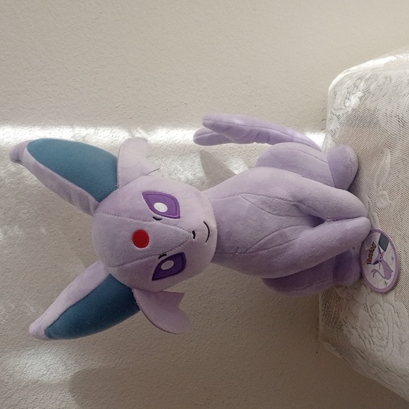 Toys | Pokemon 3 Round Espeon Nwt | Poshmark